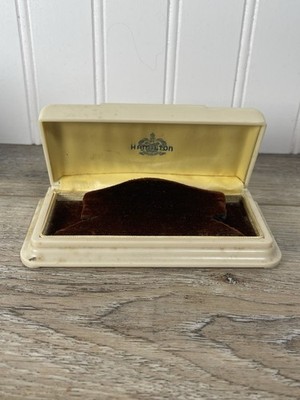 Vintage Hamilton Watch Box / Vintage Presentation box | eBay