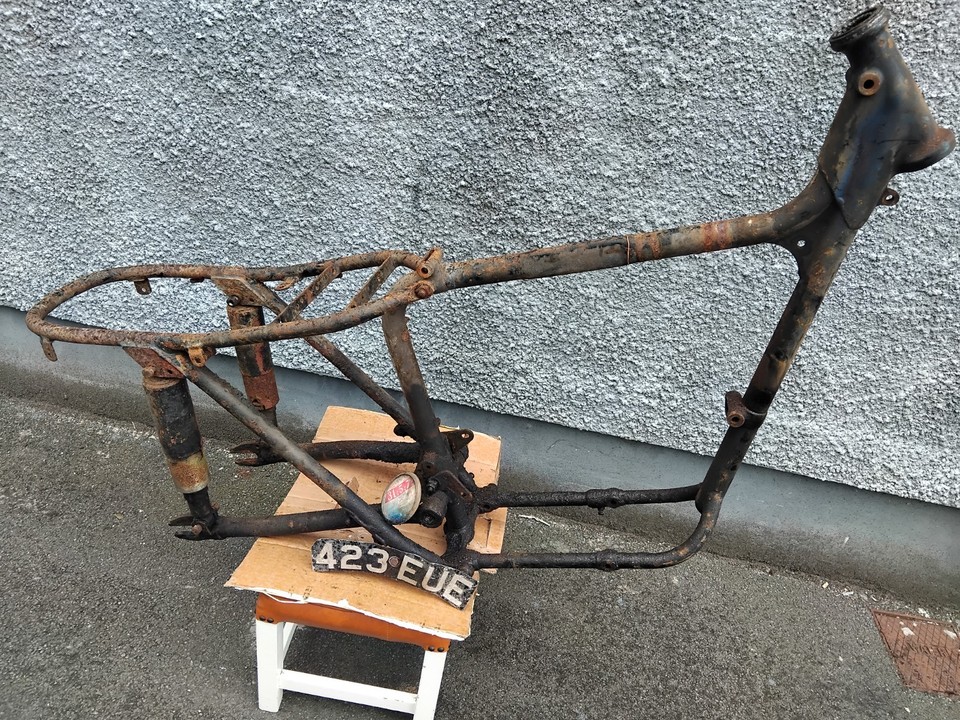 TRIUMPH 3TA/5TA FRAME 1961 | eBay UK