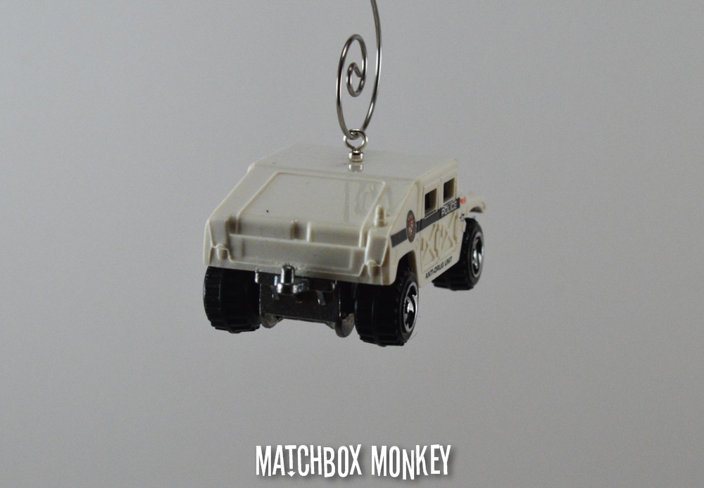 Police DEA Humvee Hummer Custom Christmas Ornament 1/64 Drug ...