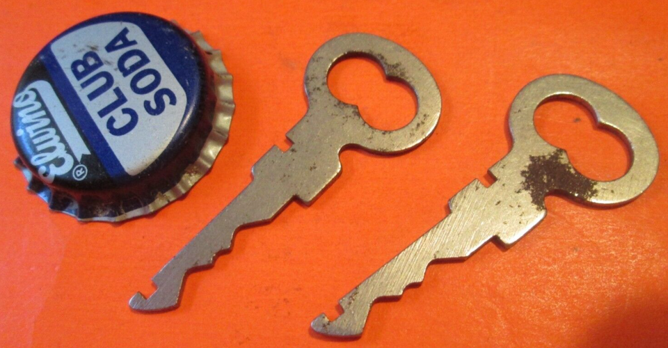 Vintage FLAT SKELETON KEYS A-Z-1National Cash Register Keys | eBay