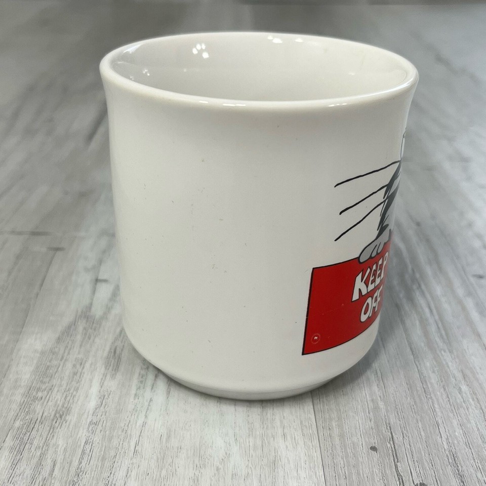 Sandra Boynton 8oz Coffee Tea Mug Keep Your Paws Off My Mug Grumpy Cat ...