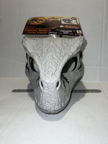 Jurassic World Epic Evolution Chaos Theory With Sound Atrociraptor Dinosaur Mask 194735197972| eBay