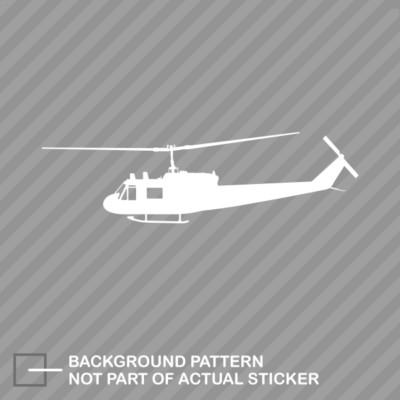 UH-1 Iroquois Huey Sticker Decal Vinyl helicopter copter | eBay
