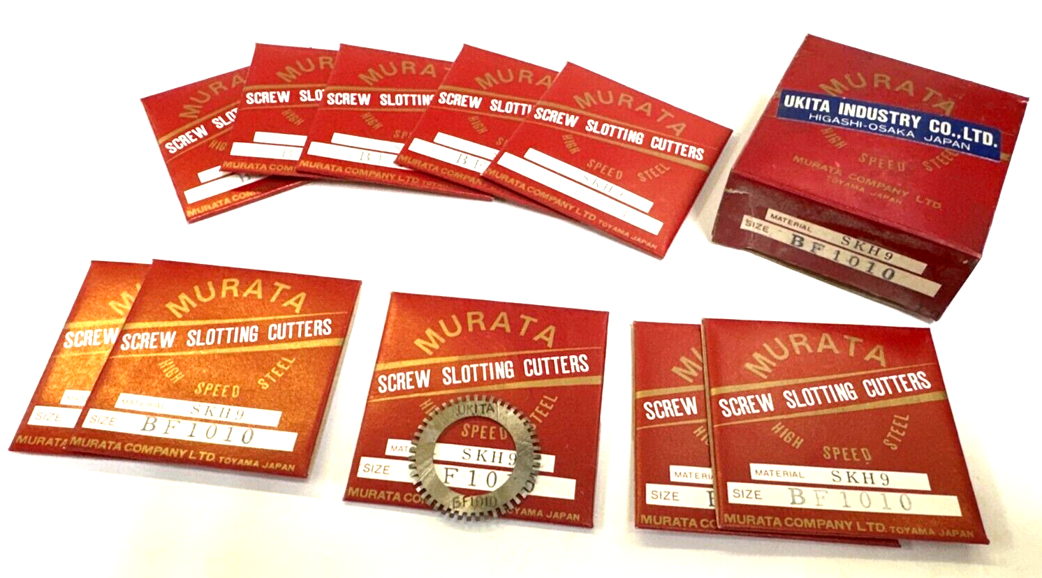 MURATA SKH9 BF1010 SCREW SLOTTING CUTTERS STEEL 3 LOTS OF 10 | eBay