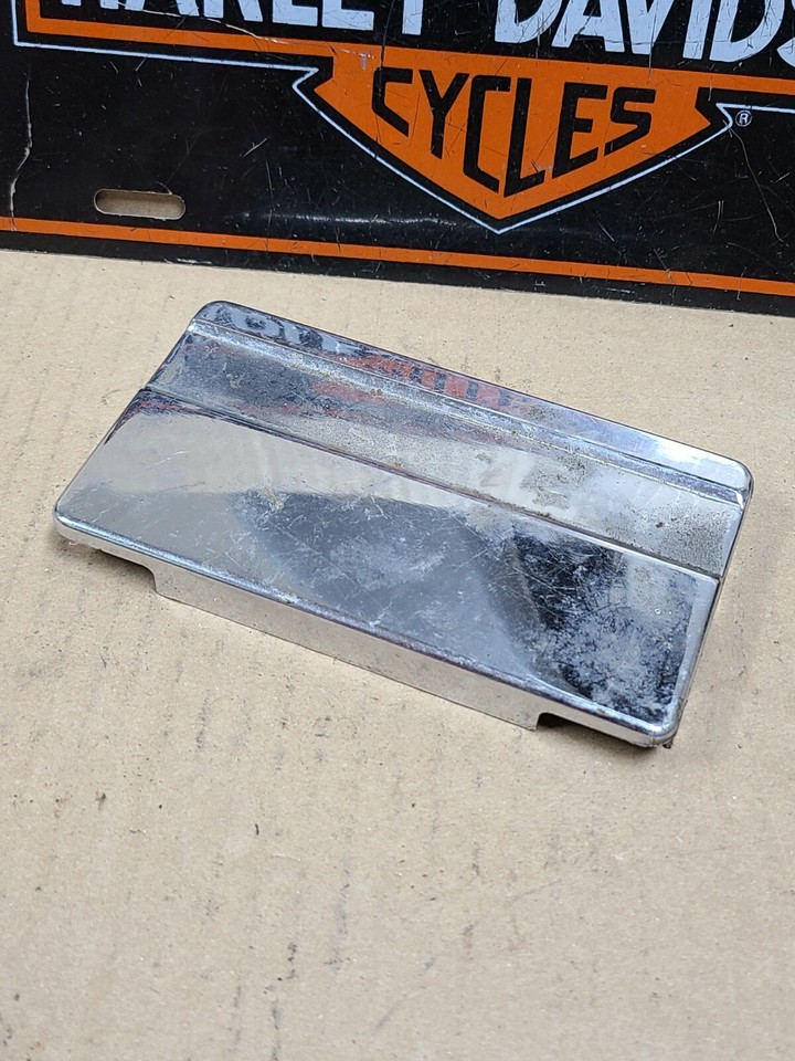 Harley Sportster Ironhead Shovelhead Chopper Battery Top Cover Vintage OEM