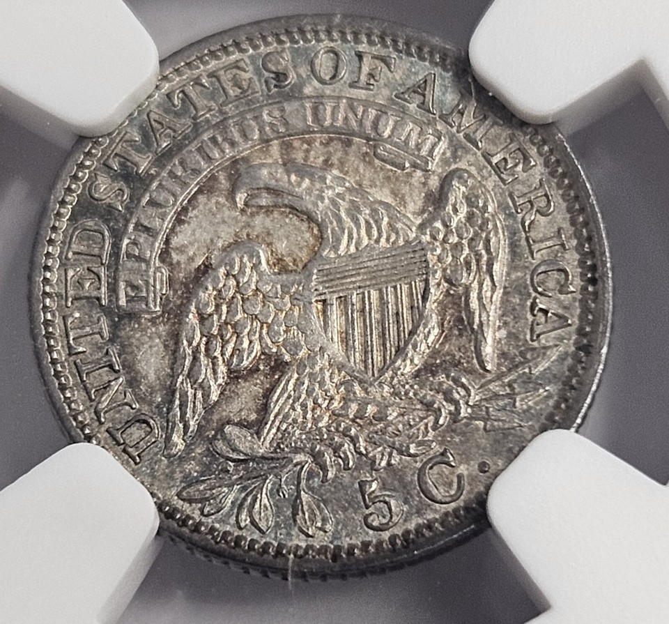 1831 Capped Bust Half Dime H10C NGC AU58 *GREAT COLOR* | eBay