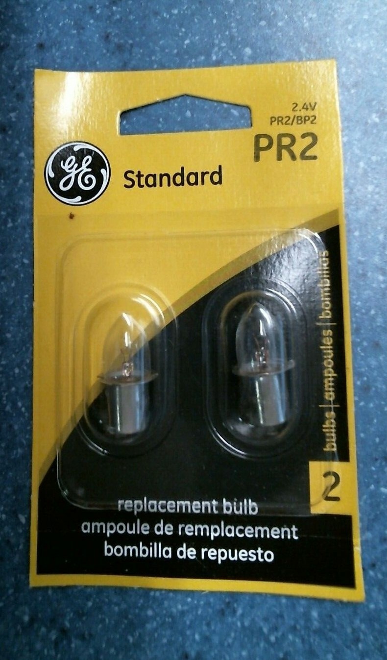 GE PR2 Standard Replacement Bulb, 2pk, FREE SHIPPING | eBay
