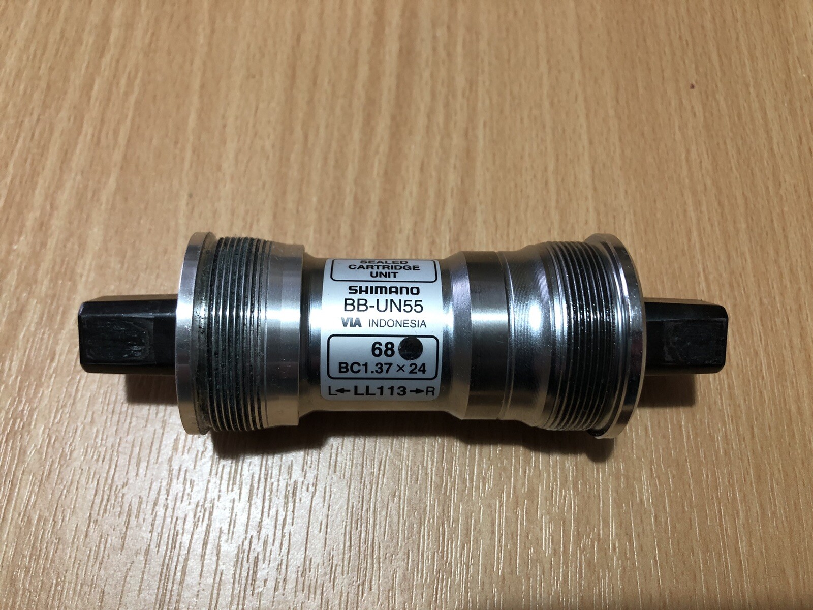 Shimano Square Taper Bottom Brackets (BB-UN55) for sale online | eBay