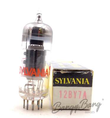 Sylvania 12BY7A/EL180/12BV7/12DQ7 Video Amplifier Output TV Audio ...