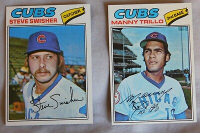 1977 Topps Chicago Cubs Baseball Card Pick one | eBay