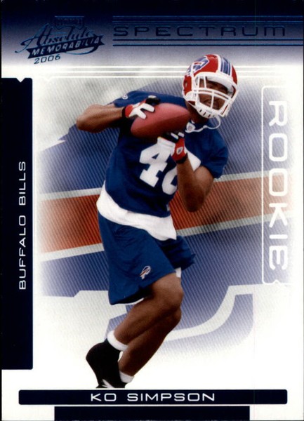 2006 Playoff Absolute Memorabilia - Rookie Spectrum Blue #204 Ko ...
