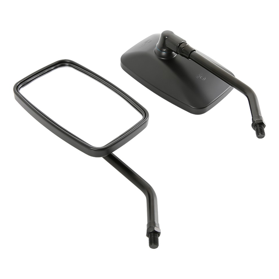 Matte Black Rectangular Motorcycle Mirrors For Honda Shadow Phantom 750 ...