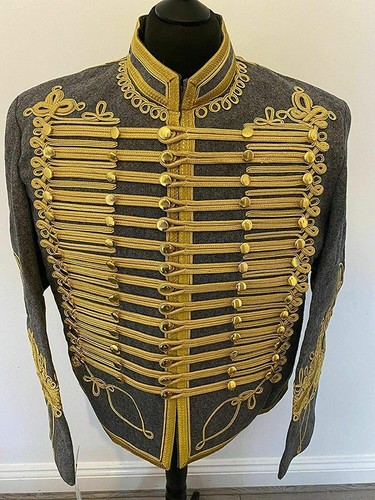 New Napoleonic Hussar Uniform Military Style Tunic Pelisse Jimmy ...