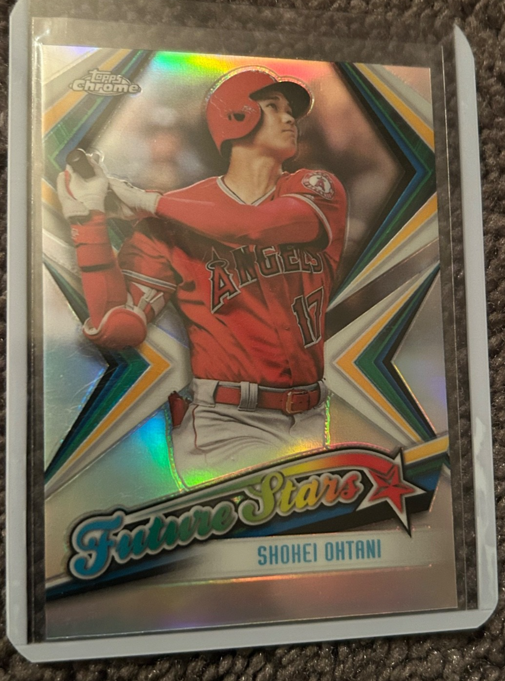 Shohei Ohtani 2019 Topps Chrome Future Stars #FS-1 Angels Dodgers Wow ...
