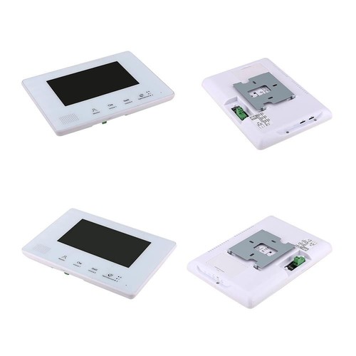 BUS 2 Wire Intercom systems Kit 1/2/3/4 Units Apartment 7 Inch Video ...