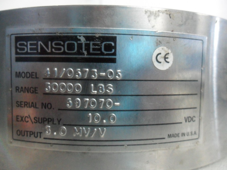 Nice Honeywell Sensotec Load Cell 30,000 lbs 41/0573-05 10 VDC | eBay