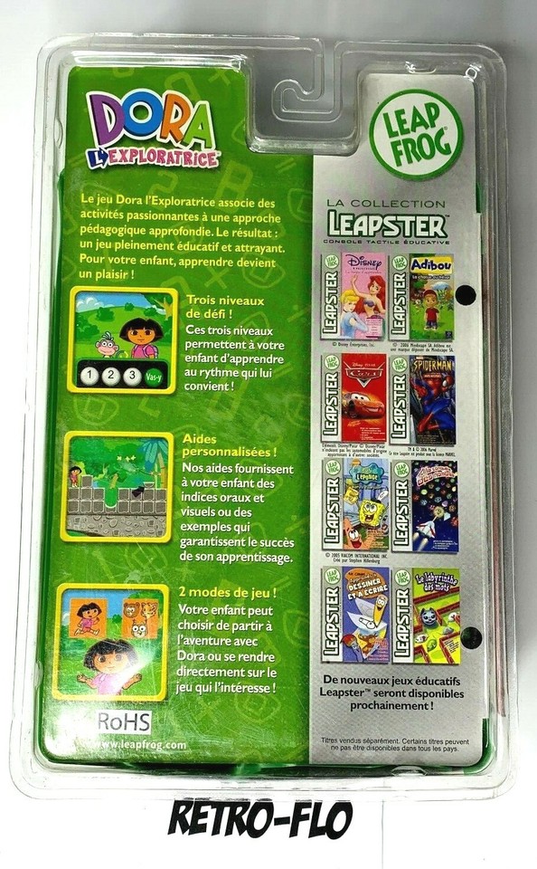 Dora The Explorer - Leapster Leap Frog - NEW - RARE 708431809369| eBay