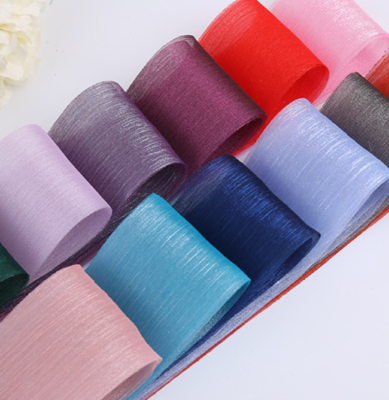10Yards Mesh yarn ribbon DIY bow decoration wedding Christmas party ...