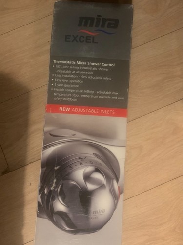 Mira Excel Thermostatic Mixer Shower Modern Chrome Exposed Valve | eBay UK
