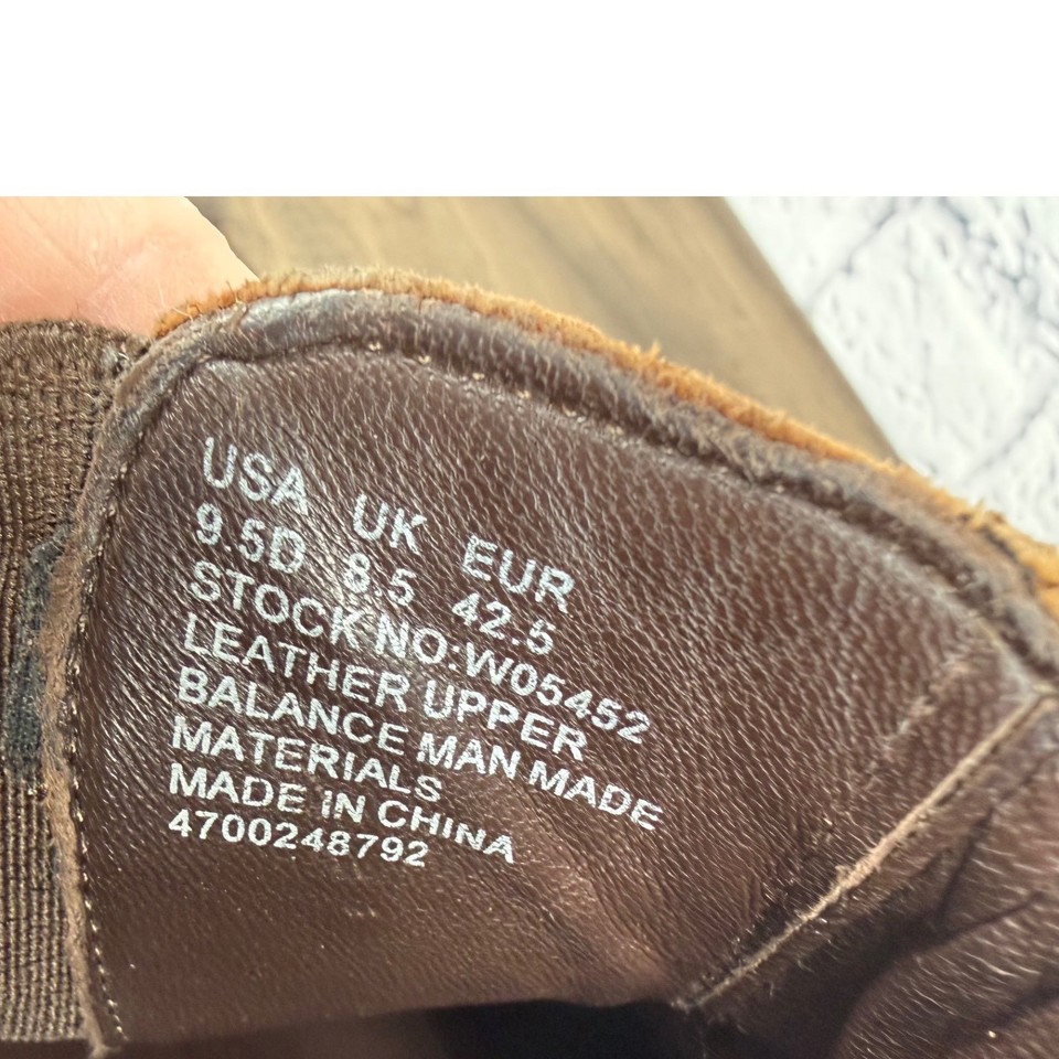 Wolverine Men's 1000 Mile Brown Leather Chelsea Boots Sz 9.5D Classic ...
