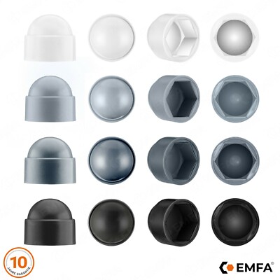 M5 M6 M8 M10 M12 M14 M16 M18 M20 M22 M24 NUT & BOLT DOME COVER CAPS HEX ...
