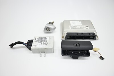 2001-2006 BMW E46 330 3.0L M54 Engine DME Control Module Ignition Lock ...