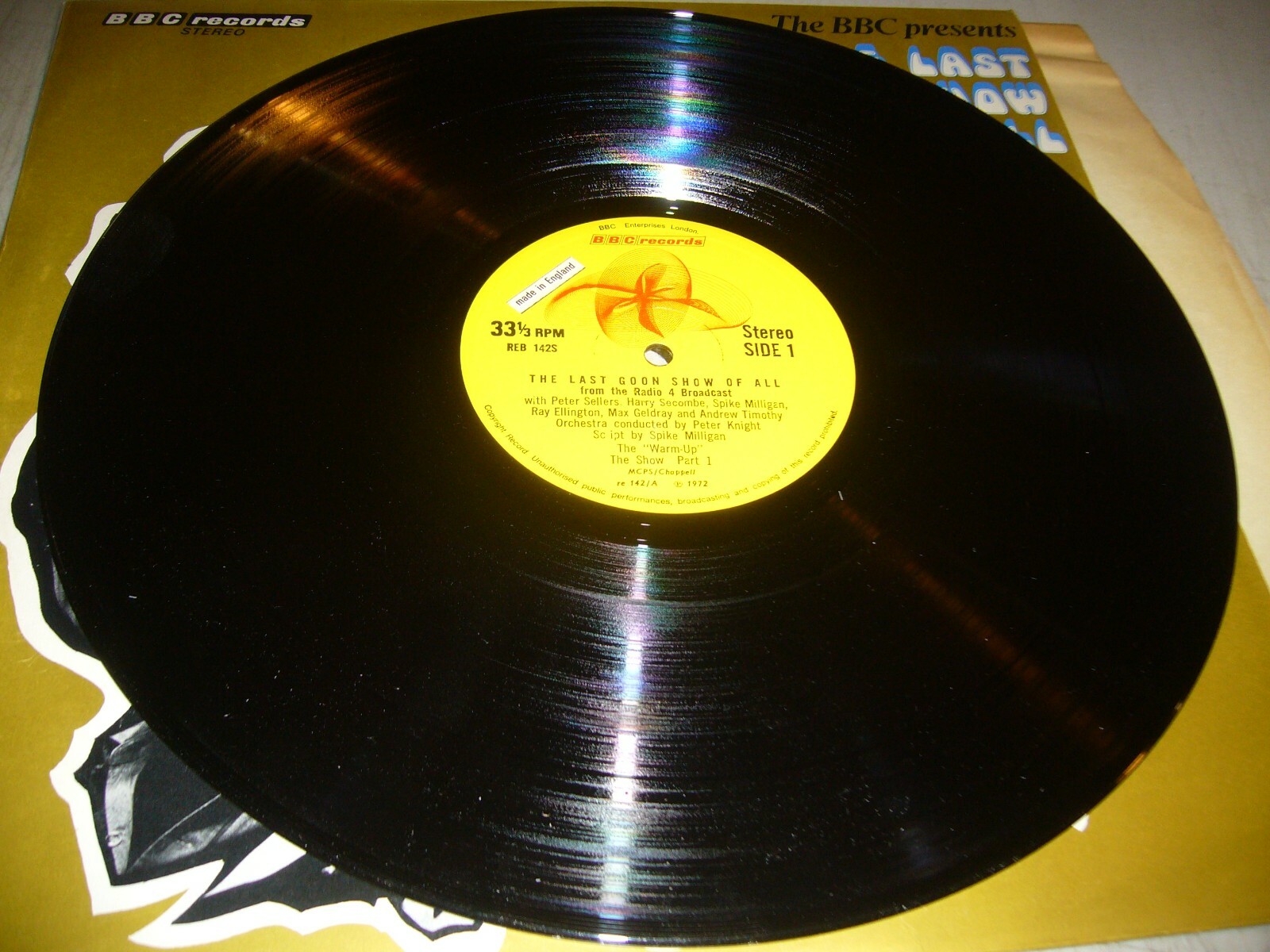 BBC PRESENTS THE LAST GOON SHOW OF ALL LP NM BBC REB-142S 1972 | eBay