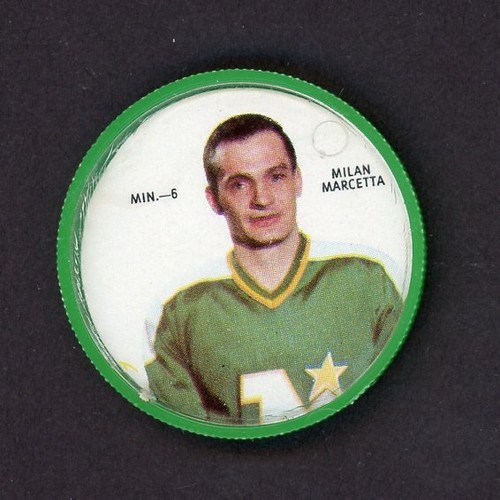 1968-69 SHIRRIFF HOCKEY COINS MIN.-6 MILAN MARCETTA 26031 | eBay