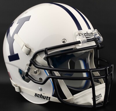 *CUSTOM* YALE BULLDOGS NCAA Schutt XP Authentic GAMEDAY Football Helmet ...