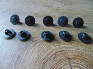 Engine Compartment Snap Fastener Mercedes W221 - A0029881681 - Set 10 ...