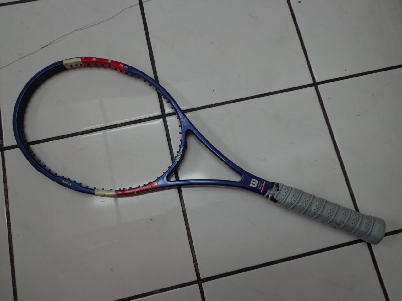 Wilson Pro Staff 6.6 star stripes classic 85 head 4 5/8 grip Tennis ...