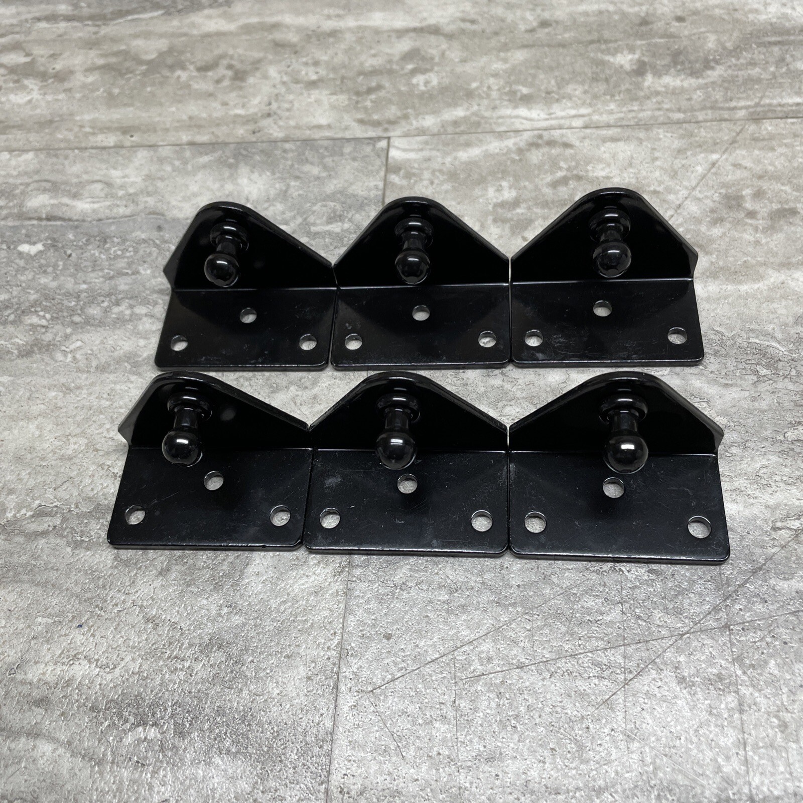 Lot Of 6 10mm Ball Stud Gas Spring Mounting Bracket / 10mm Ball Stud ...