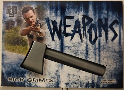 AMC The Walking Dead Features A Commemorative Weapon Medallion RICK ...