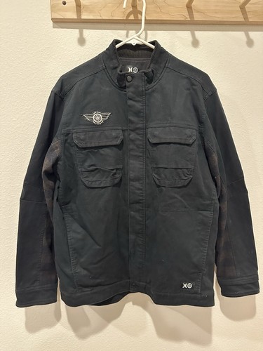 Hurley X RSD Mens Size Medium Roland Sands Moto Beach Jacket Black | eBay