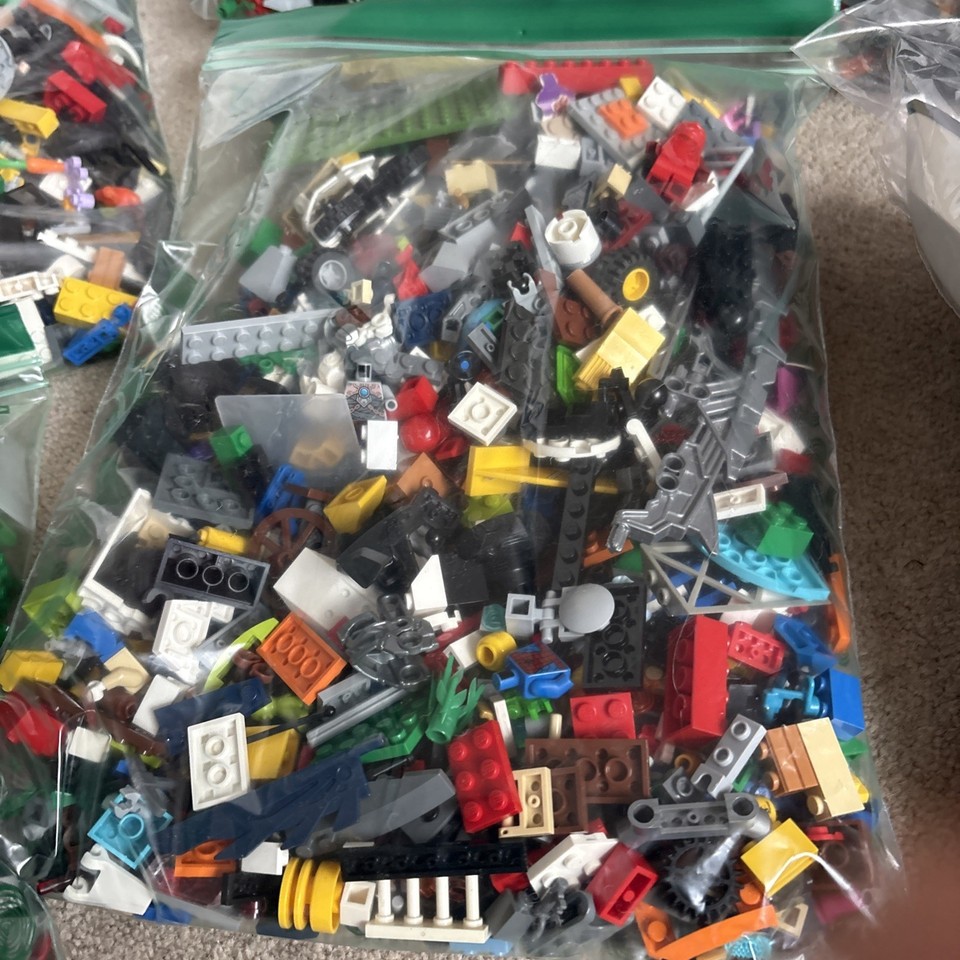 1kg Mixed LEGO PIECES Inc. Bricks, Platforms/Bases, Mini Figures | eBay UK