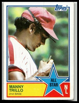 1983 Topps #398 Manny Trillo Philadelphia Phillies | eBay