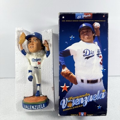 Fernando Valenzuela Bobblehead "El Toro" L.A. Dodgers Blue Base SGA New ...