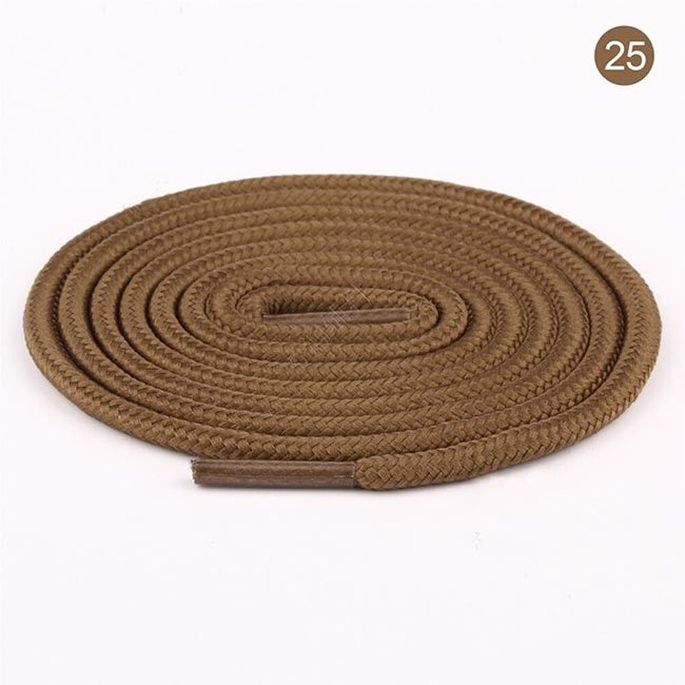 ROUND Shoelaces 50/100/150/200cm Color Boot Sport Shoe Laces Sneaker ...