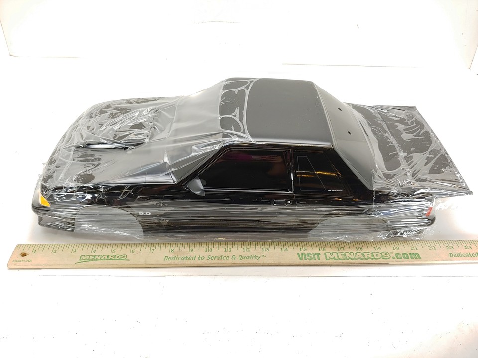 NEW: TRAXXAS DRAG SLASH MUSTANG 1/10 FACTORY PAINTED DRAG CAR BODY ...