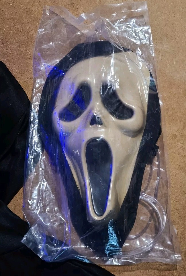 Scream Ghost Face Costume Mask Robe Fun World Halloween Adult Size ...