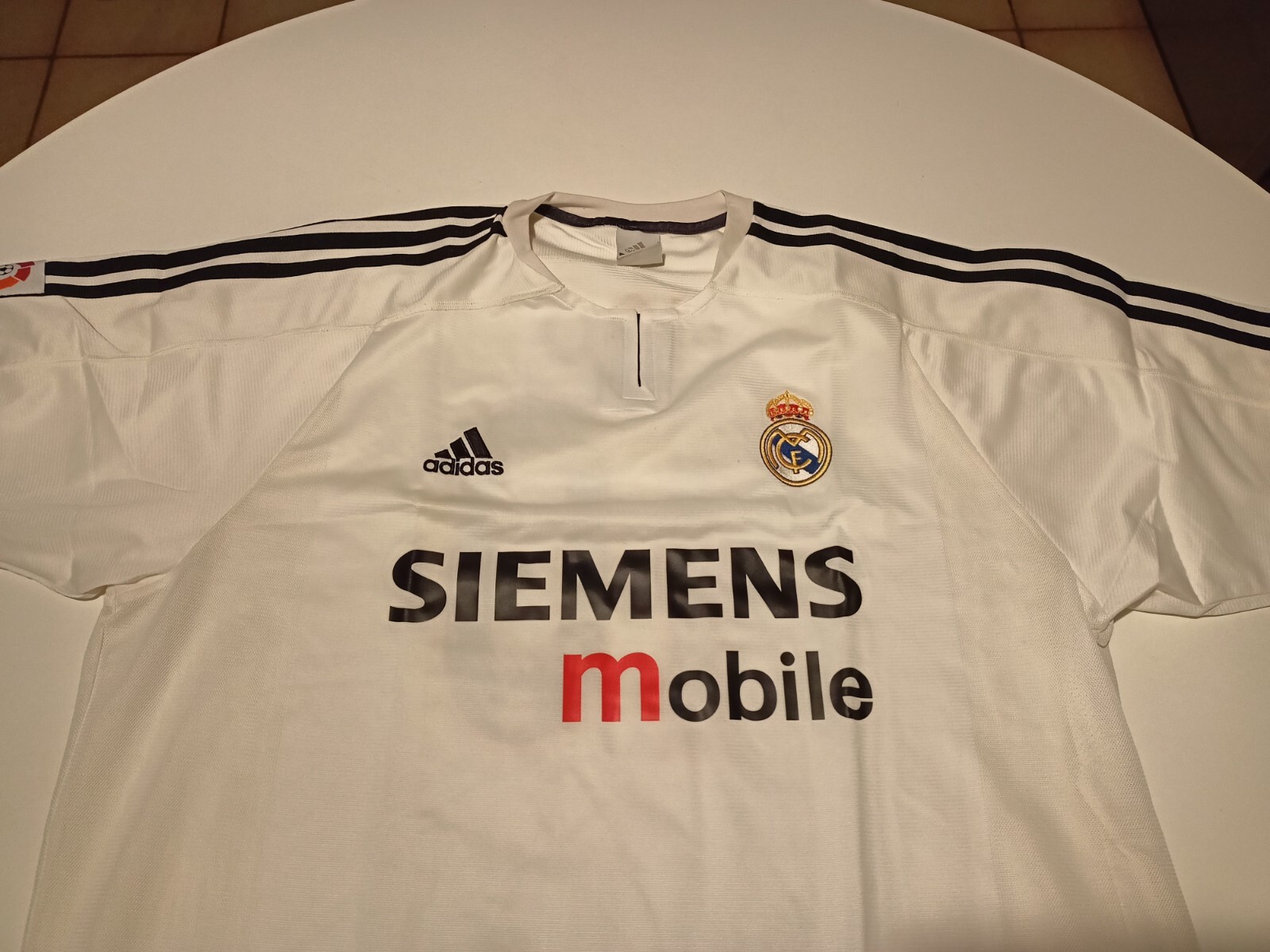 FOOT - maillot REAL MADRID 2003-2004 (FIGO) - ADIDAS - SIEMENS MOBILE ...