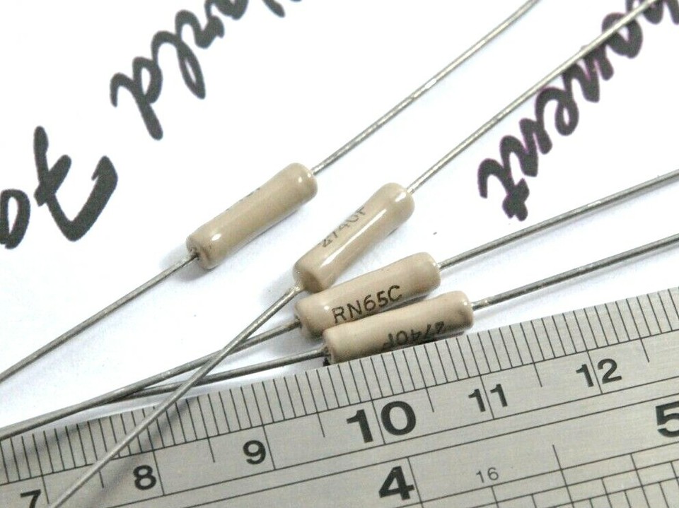 10pcs - RN65C 274R 2740F 1% MIL Resistor | eBay