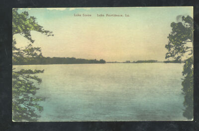 LAKE PROVIDENCE LOUISIANA LAKE SCENE VINTAGE POSTCARD | eBay