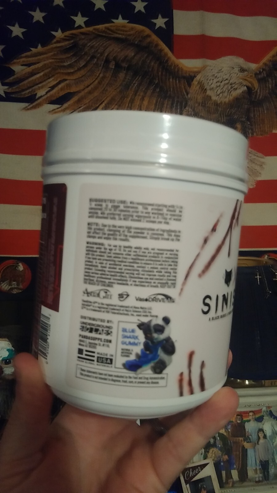 Panda Supps/Black Magic Sinister Preworkout New + Bonus Shaker Cup | eBay