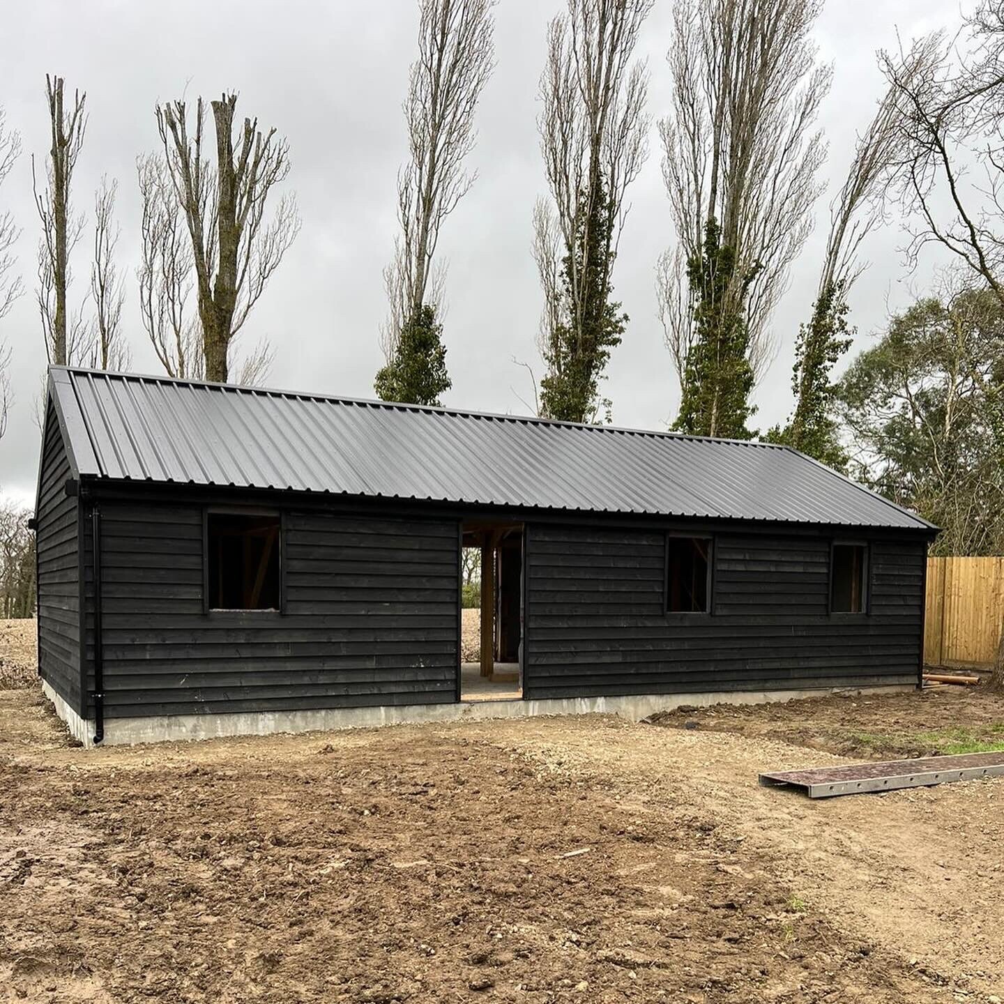 Bespoke 4 Bay Timber Framed Annexe/Garden Frame - garage kit - 12x6m ...