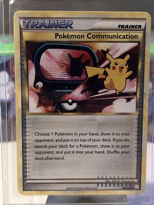 Pokémon TCG Pokemon Communication Heartgold Soulsilver 98/123 MP | eBay