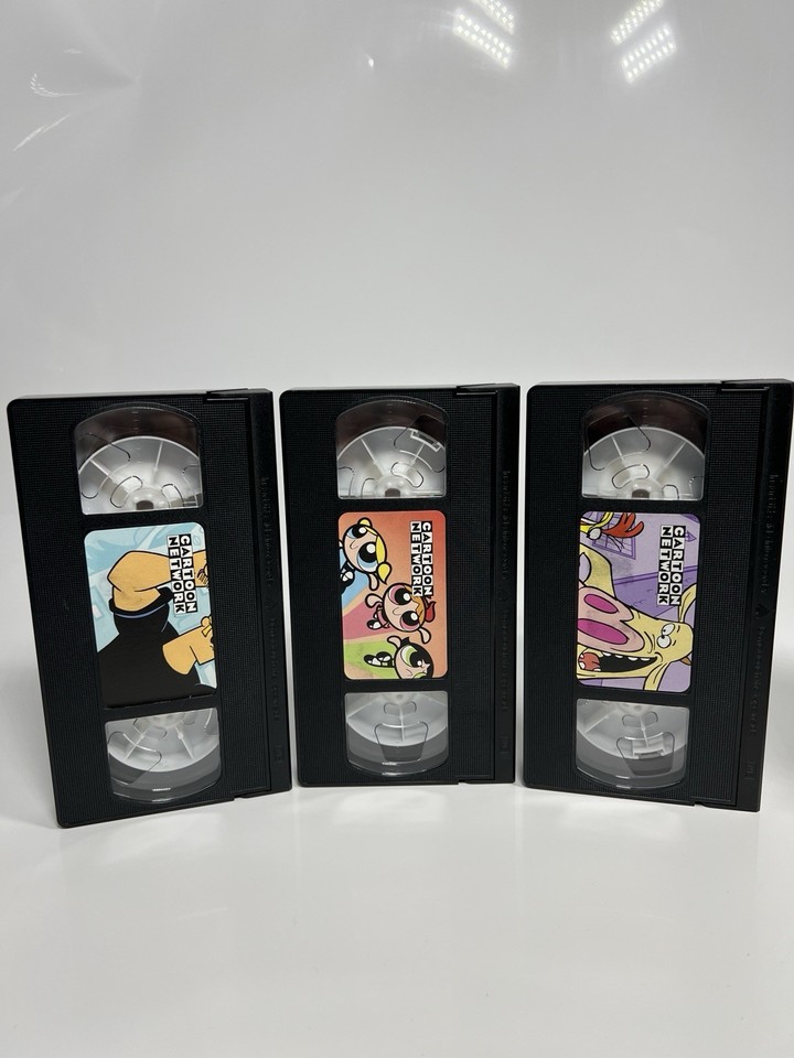 Cartoon Network VHS Promo Set 1998 Lunchables Cartoon Cartoons Contest ...