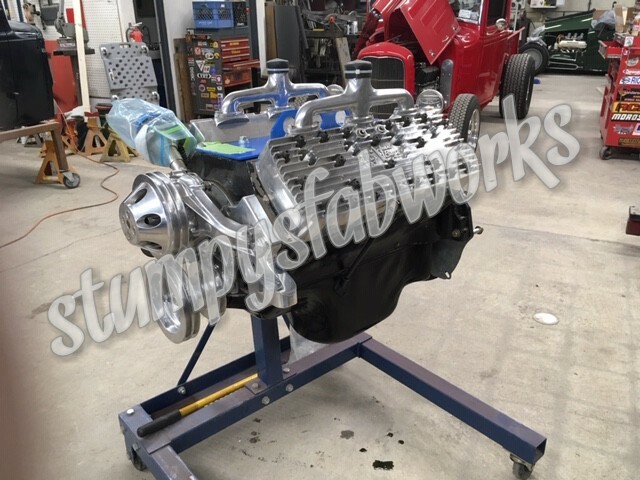 Ford Flathead Flatty Engine Stand Adapter FFESA 85-100 hp 8ba 59ab 59AB ...