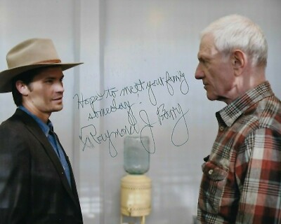 GFA Justified Show Arlo Givens * RAYMOND J. BERRY * Signed 8x10 Photo ...