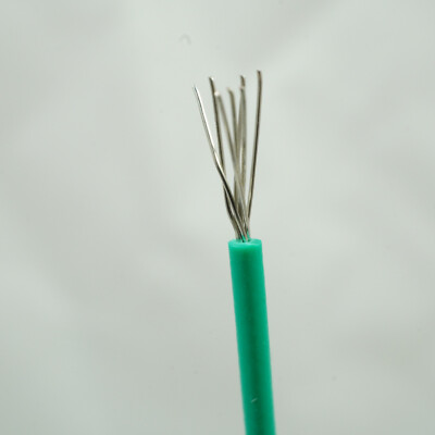 100ft Precut and Stripped 24 AWG Stranded Core Wire 300V 24 gauge Green ...